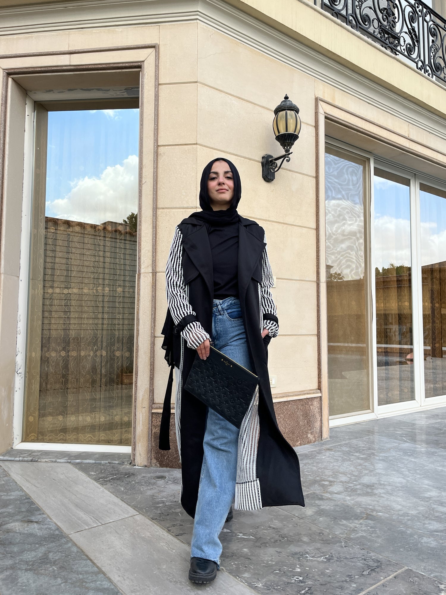 Talia see-through Jacket - Black – EZAR